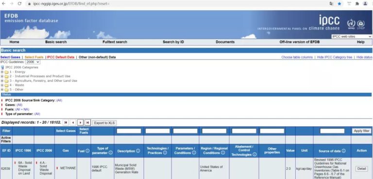 免费的碳排放因子数据库